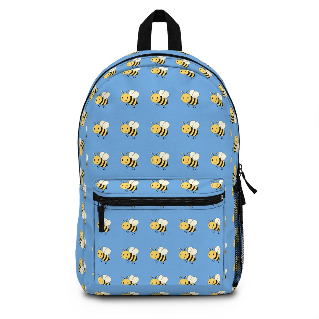 Kawaii Blue Bumble Bee Backpack Cute & Quirky Animal Characters ...