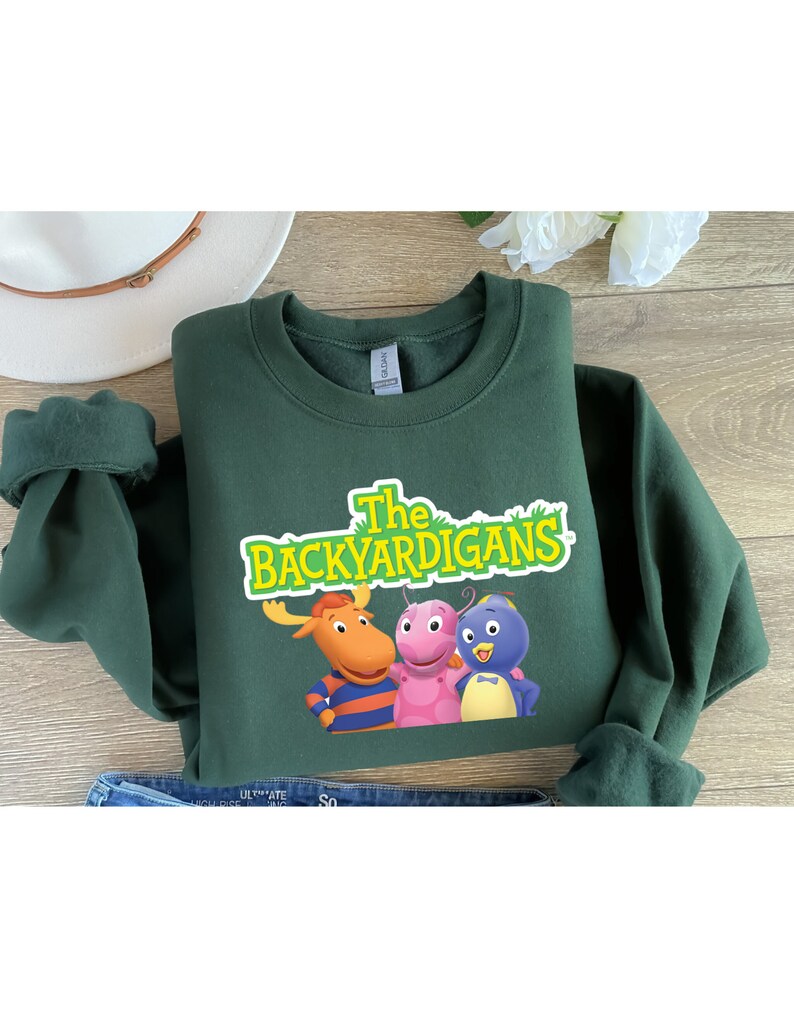 The Backyardigans Graphic Sweatshirt, Cartoon Sweatshirt, Gift ...