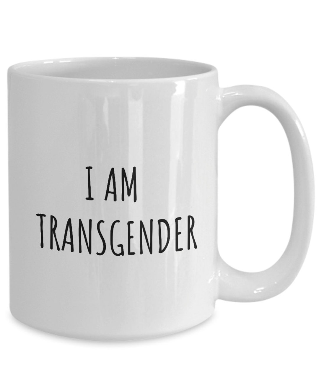 I Am Transgender. LGBTQ Pride, Gay Pride Gift, LGBTQ Support, Rainbow ...