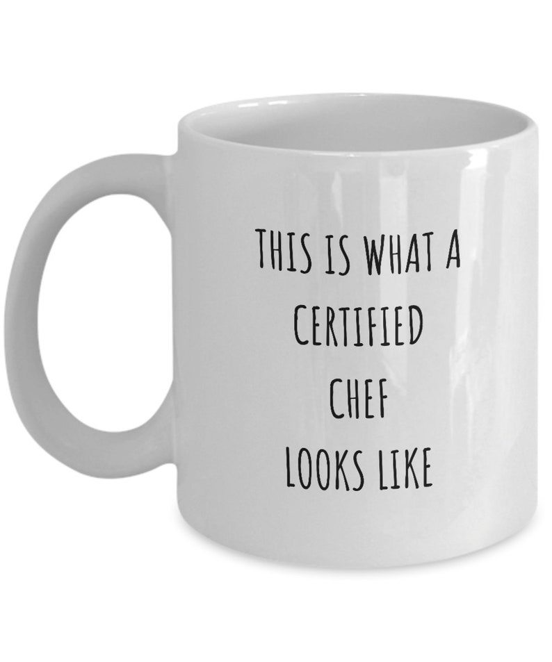 This is What A Certified Chef Looks Like. Gift for Friend, Fun Office ...