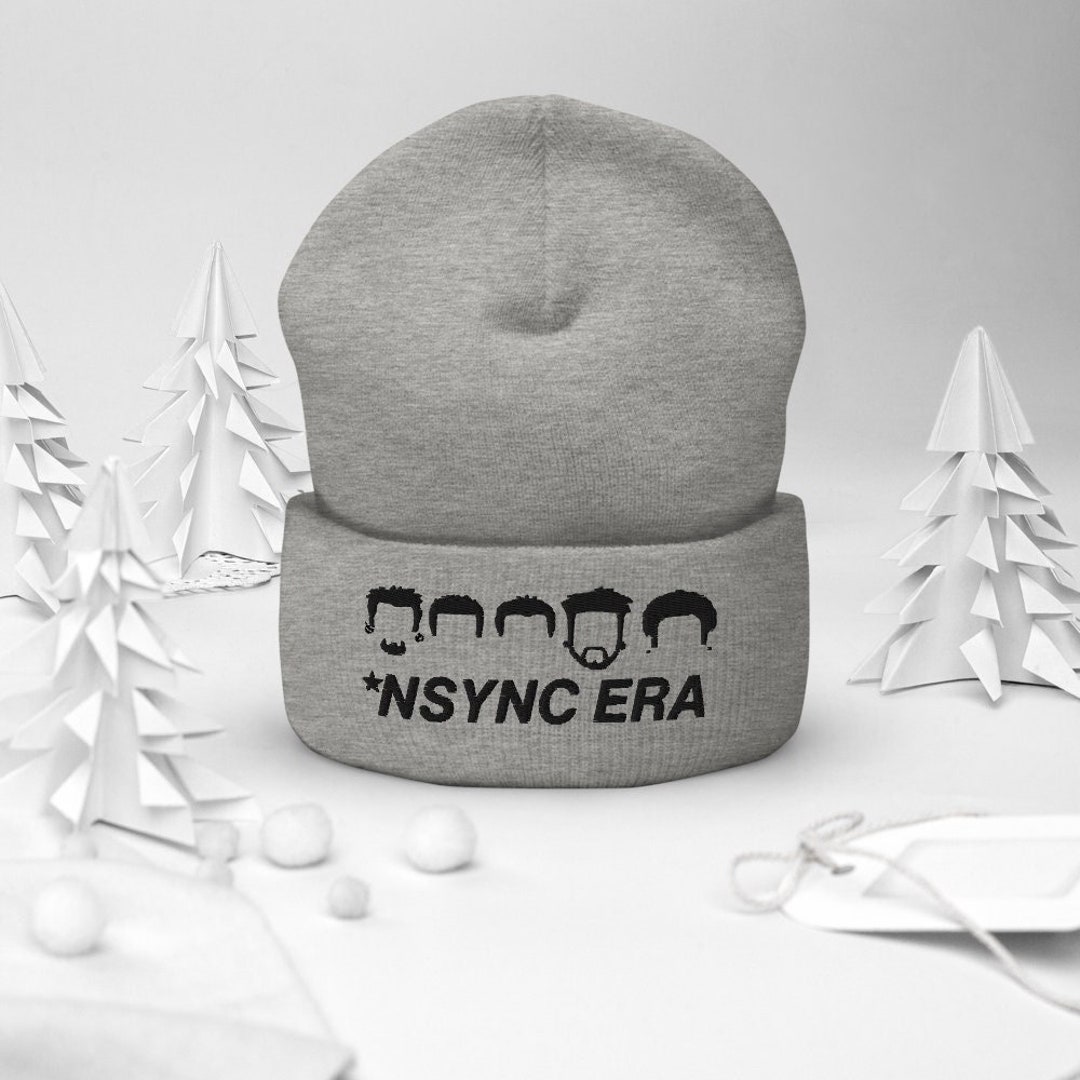NSYNC Beanie Hat, Nsync Era Hat, Embroidered NSYNC Merch Reunion Tour ...