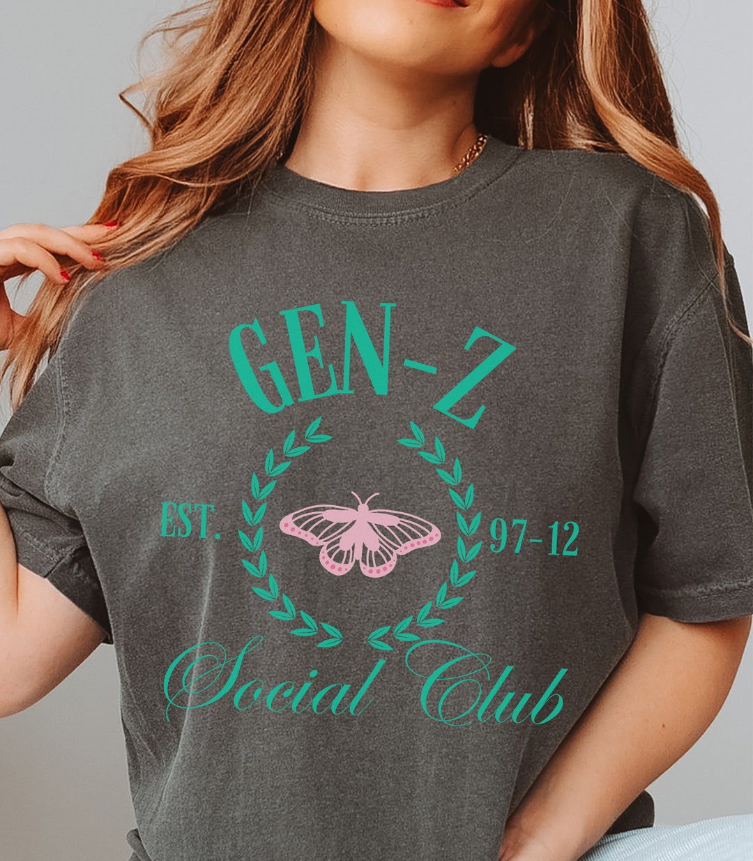 Gen-z Social Club Shirt, Funny Generation Z Shirt, Generation Social ...