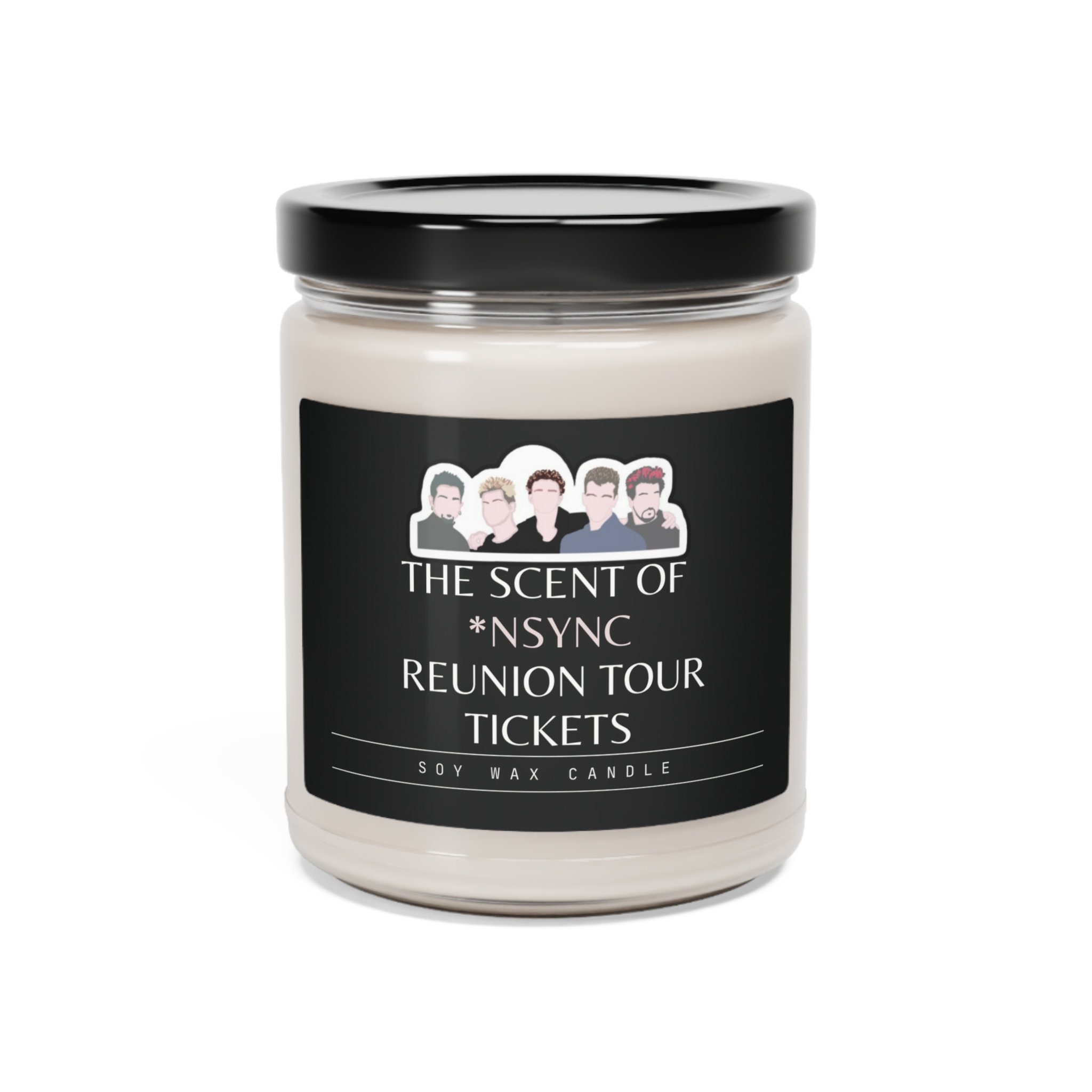 Nsync Candle Merch for Reunion Tour the Scent of NSYNC - Etsy