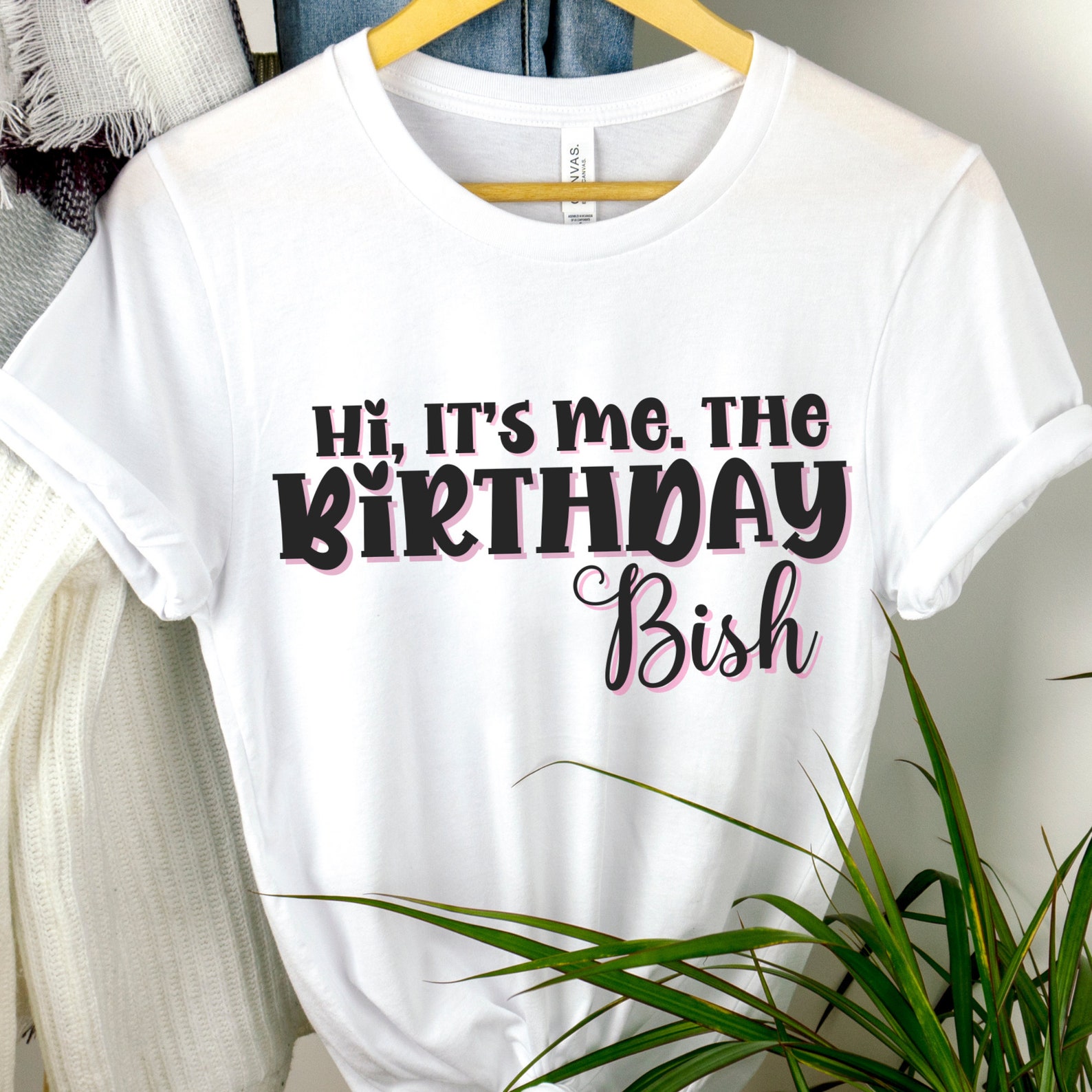 Cute Funny Birthday Girl Party Shirt, Birthday Bish Birthday Party ...