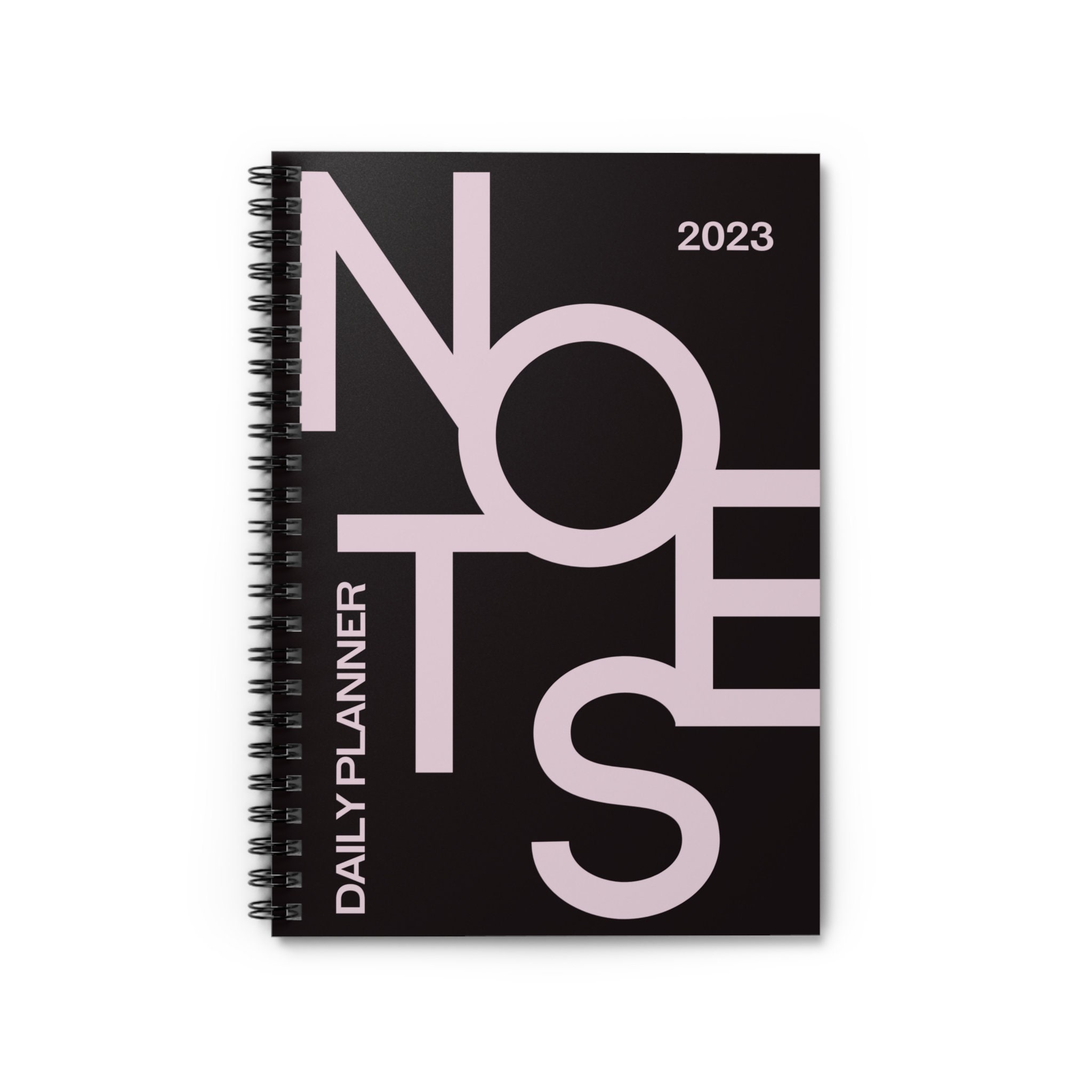 Daily Planner Spiral Notebook, Aesthetic Daily Gratitude Journal Gift ...