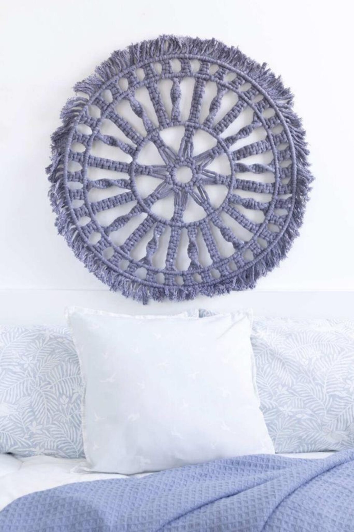 Macrame Mandala Wall Hanging, *DIGITAL PDF PATTERN* , Round Macrame ...