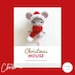 Christmas Mouse Amigurumi Pattern, Christmas Mice Crochet Pattern ...