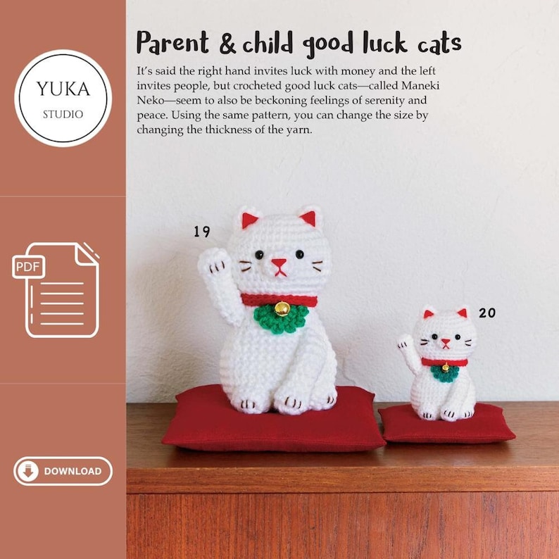 Amigurumi Crochet Kitten Pattern, Crochet Cat Pattern, Crochet Good ...