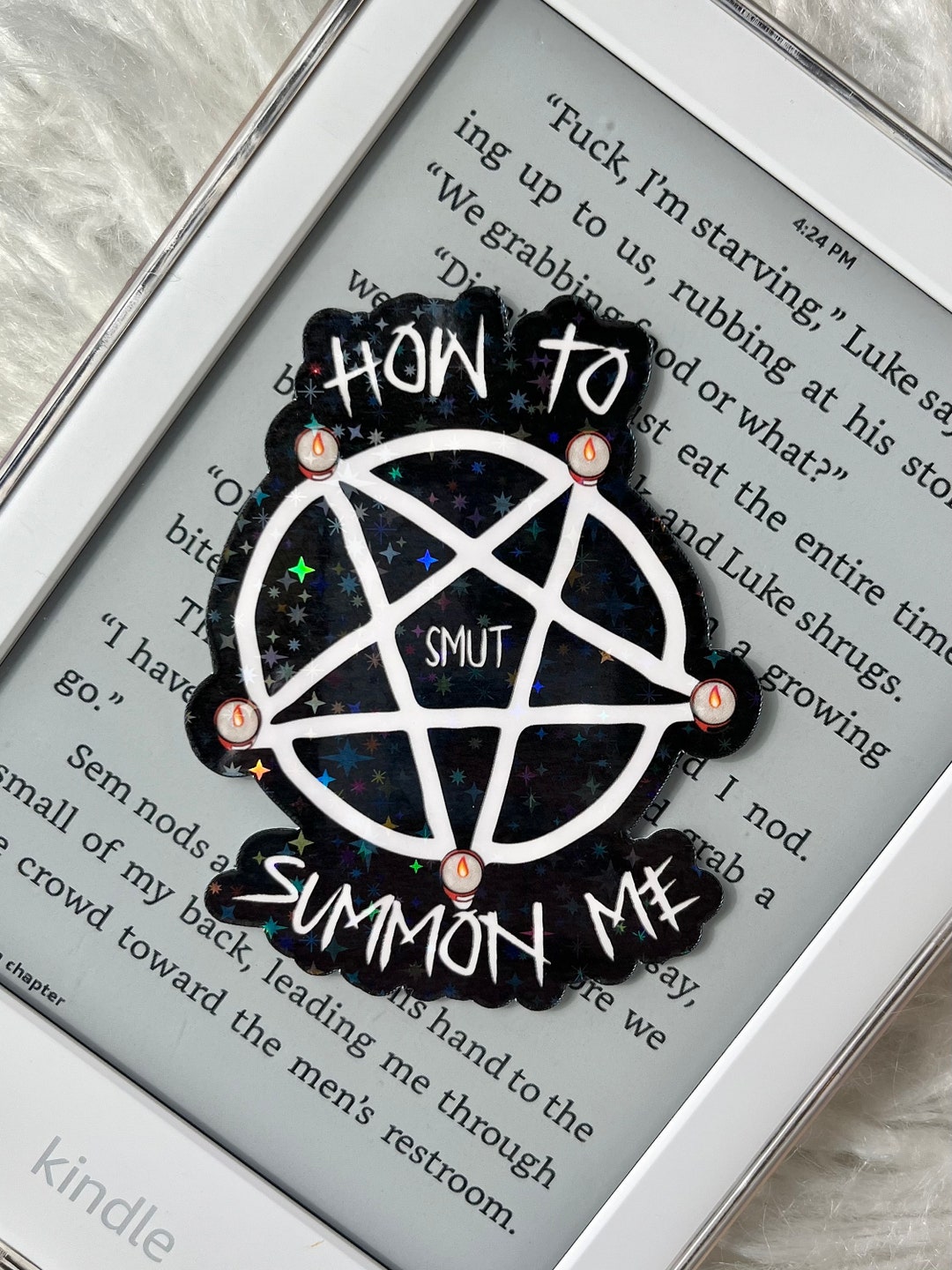 How to Summon Me Holographic Sticker - Etsy