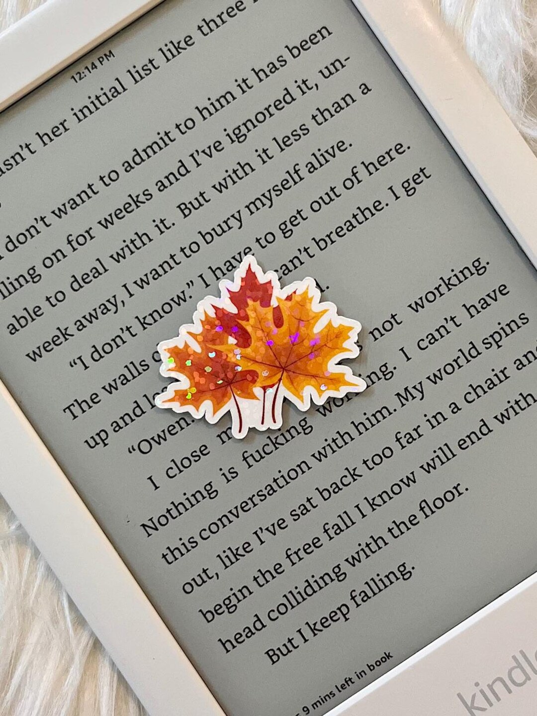 Fall Leaves Trio Holographic Sticker - Etsy