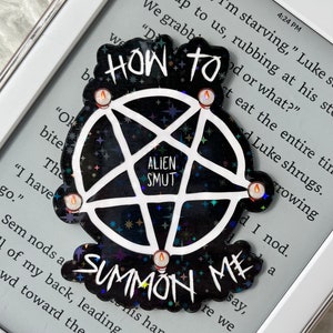 How to Summon Me Holographic Sticker - Etsy