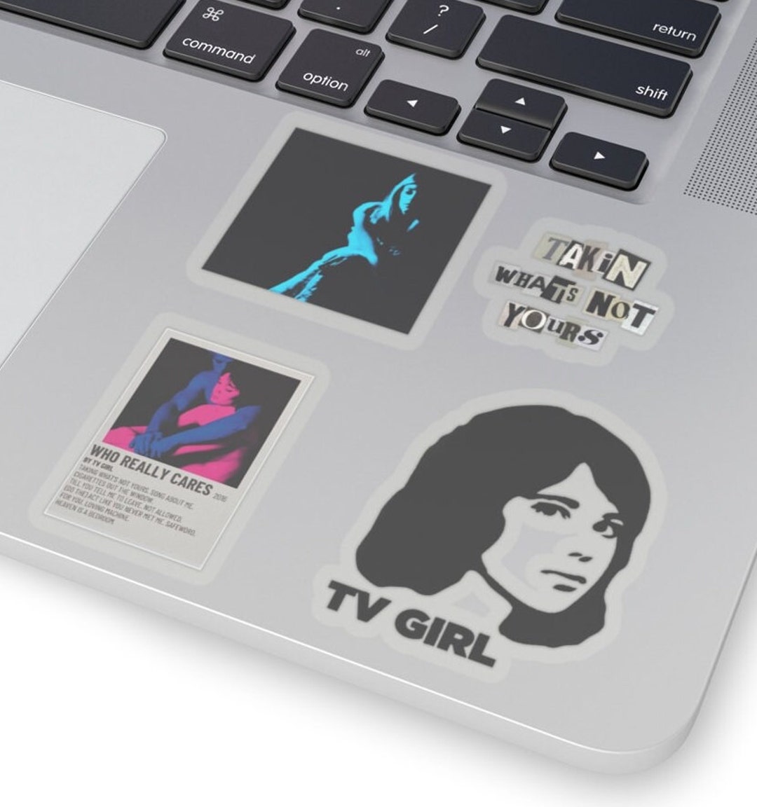 TV Girl French Exit Concert Poster Kiss-cut Sticker, TV Girl Album ...