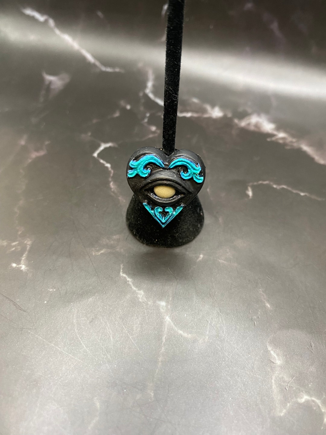 Goth My Eye Ring turquoise - Etsy