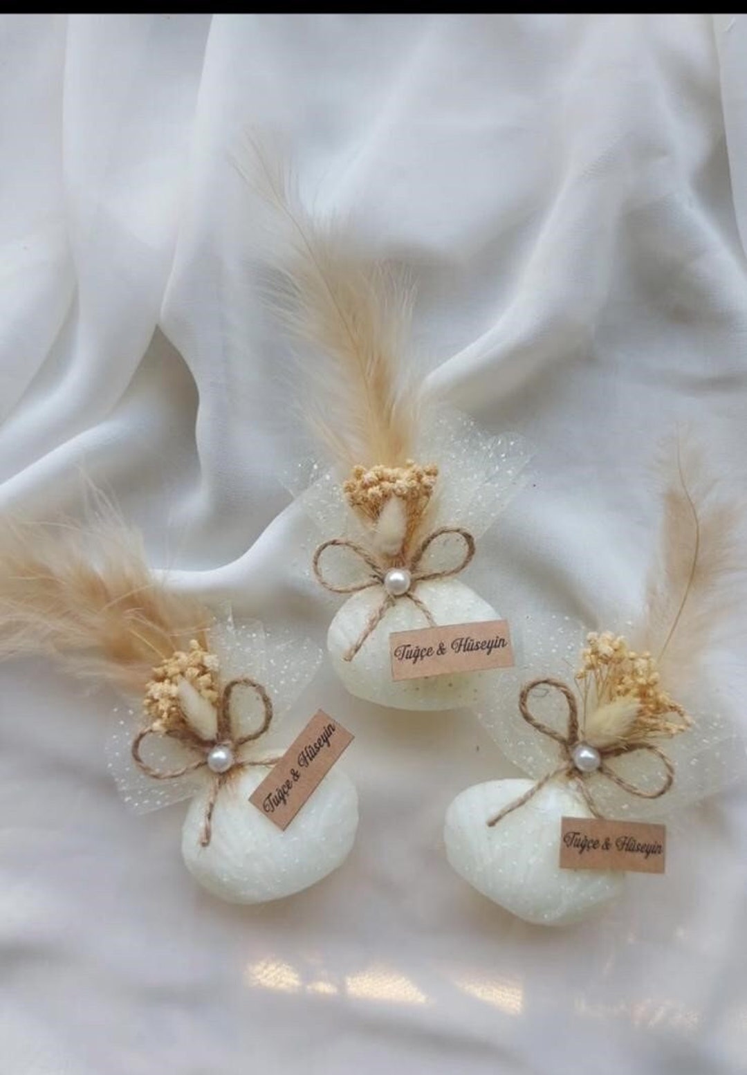 Personalized Sea Shell Candle Favors for Guests, Wedding & Engagement ...