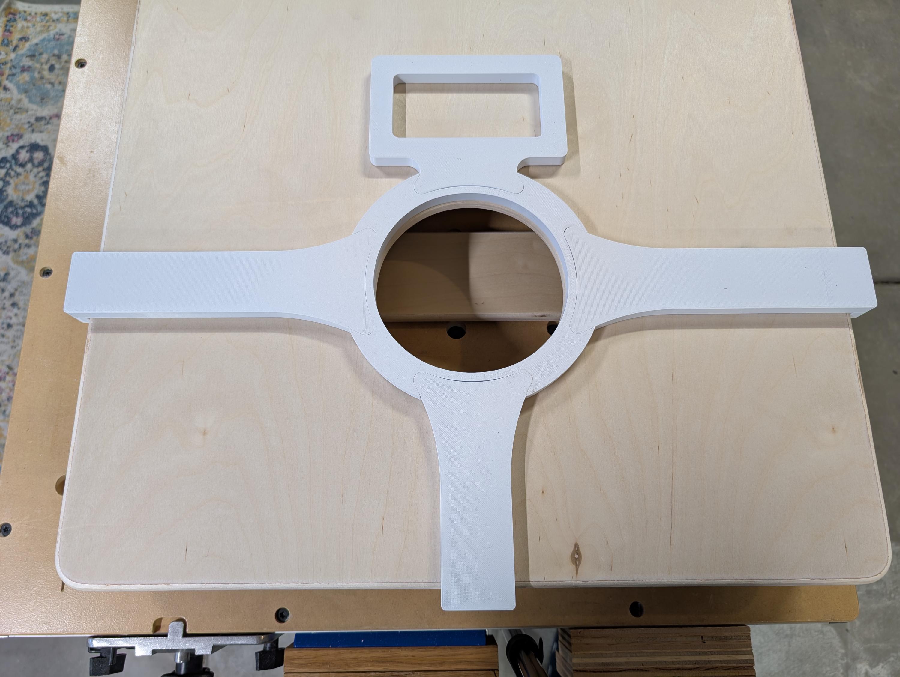 Cornhole Board Top 6" Hole Router Jig - Two Sizes Available - Etsy