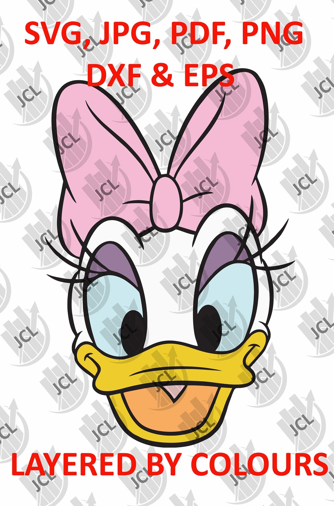 Daisy Duck SVG, Daisy Duck Head Svg, Daisy Duck Digital, Svg, Daisy ...
