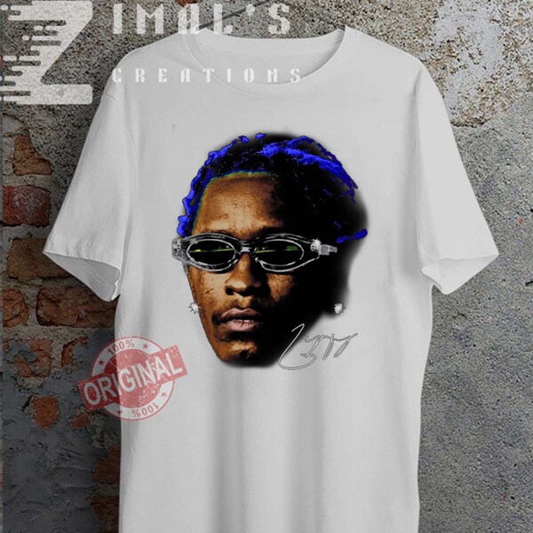 Blue Young Thug Shirt - Etsy