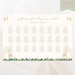 Large Indian Seating Chart Template, Indian Wedding Decor, Printable ...