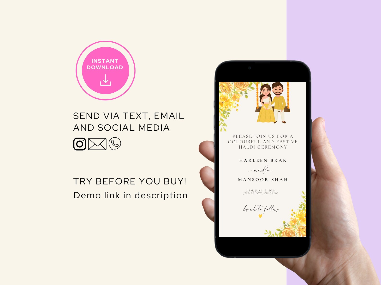 Indian Wedding Cards, Wedding Invitations, Indian Wedding Electronic ...