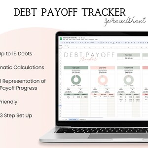 Debt Payoff Tracker Google Sheets Debt Spreadsheet Debt Payment Tracker ...