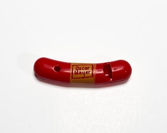 Vintage Oscar Mayer Wienermobile Whistle NEW, Sealed Weinermobile Whistle Wiener Whistle Wienie ...