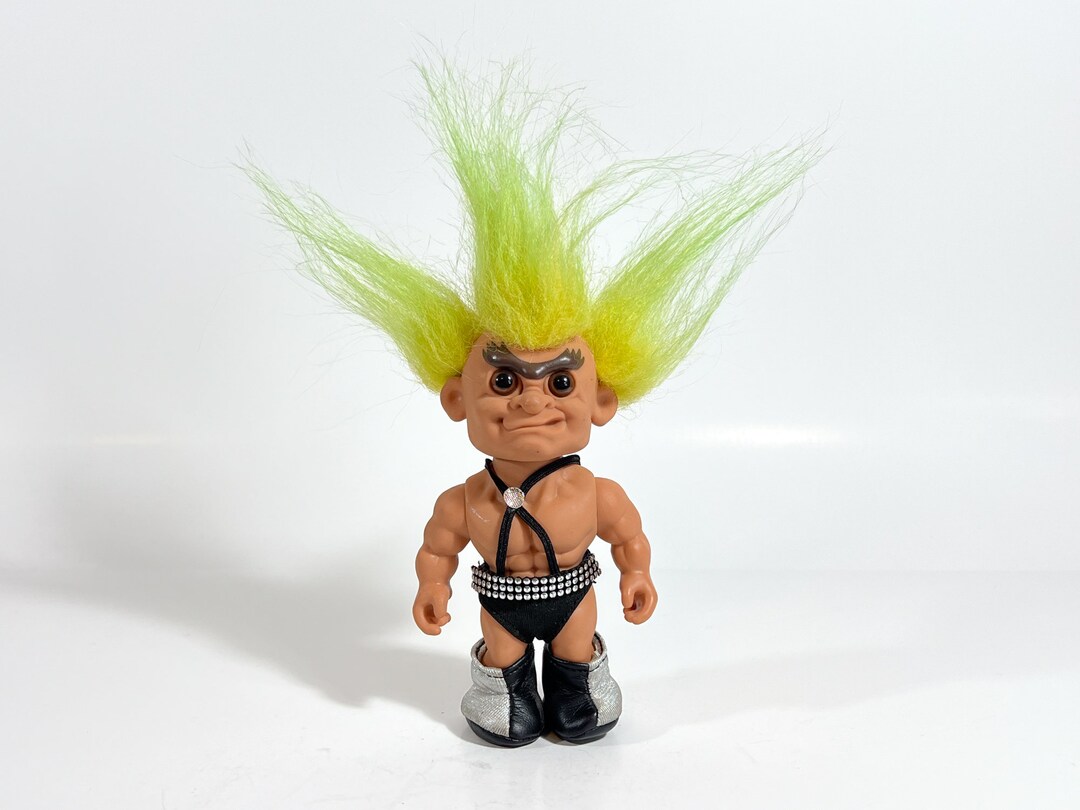 Vintage Russ Troll Doll Doomslayers Zorga Muscle Man - Etsy