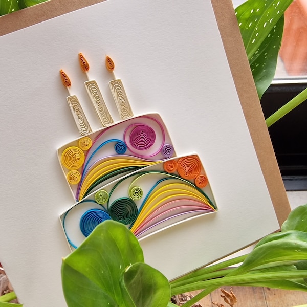 Quilling Card - Etsy