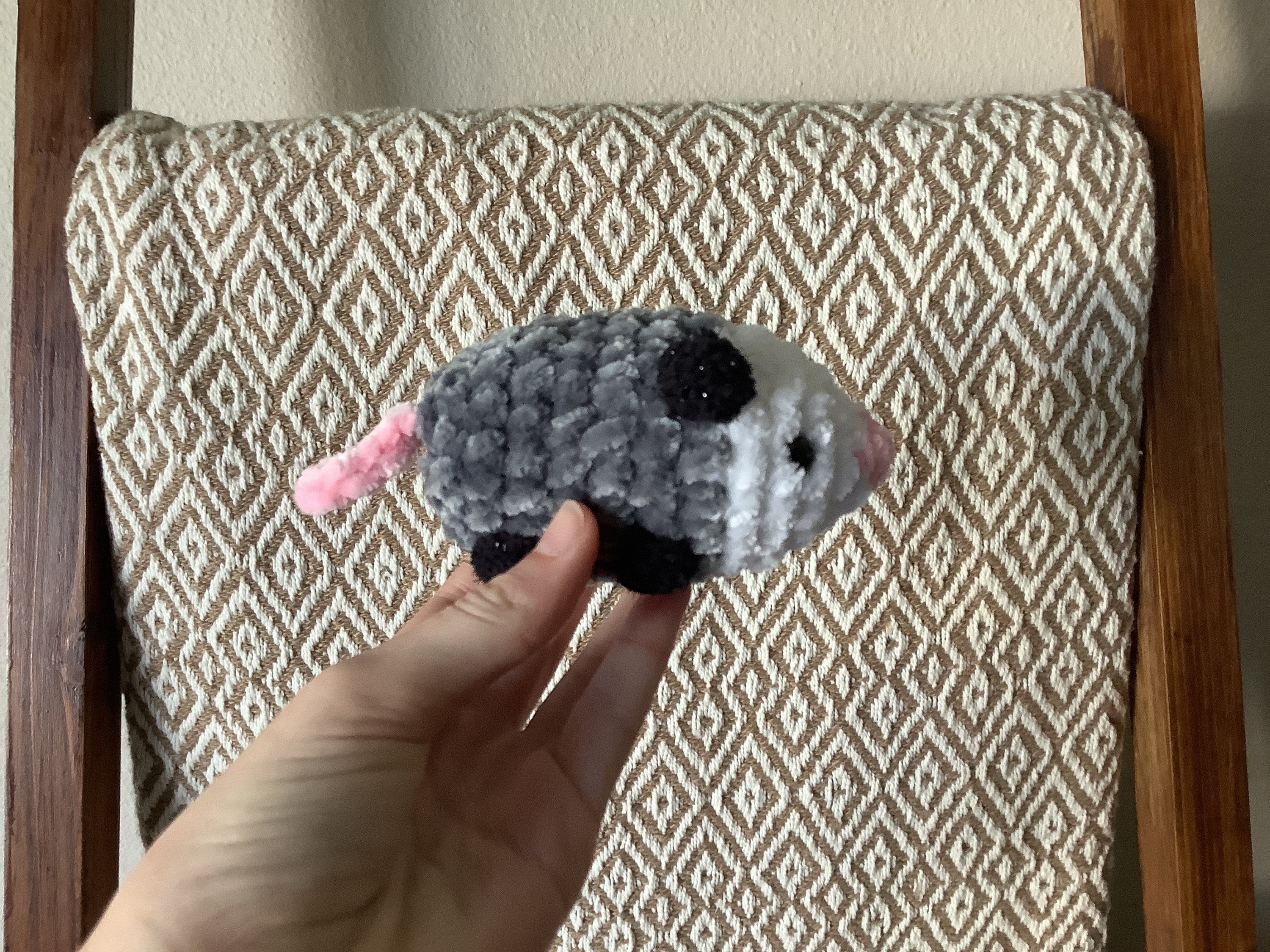 Cute Crochet Amigurumi Opossum Wildlife Soft Plush - Etsy