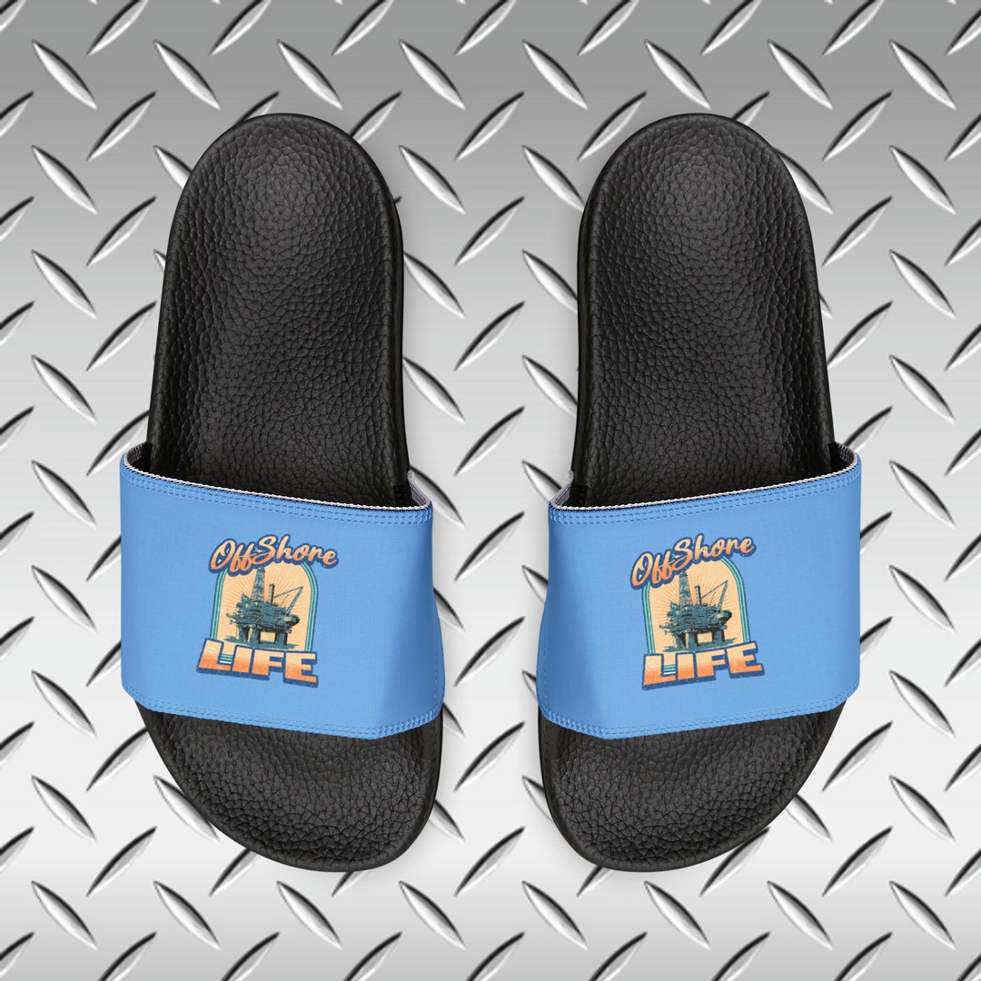 Offshore Oilfield Life Women's Slide Sandals - Etsy