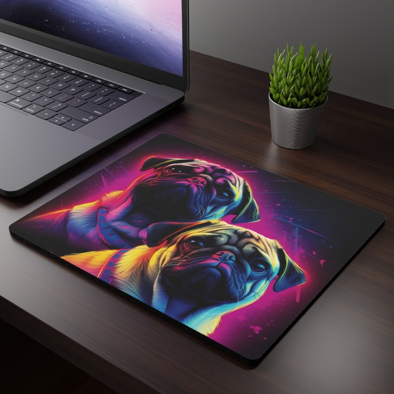 Retro Dog Mouse Pad Time Warp Essentials: Retro 90s-inspired Prints on ...