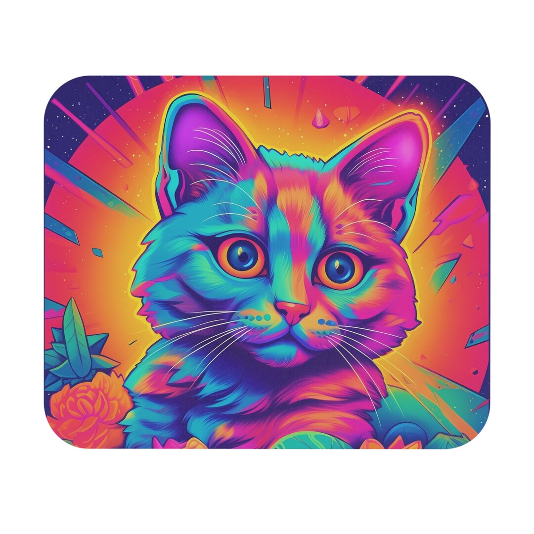 90's Cat Mouse Pad Blast From the Past: Retro 90s Mouse Pads Elevate ...
