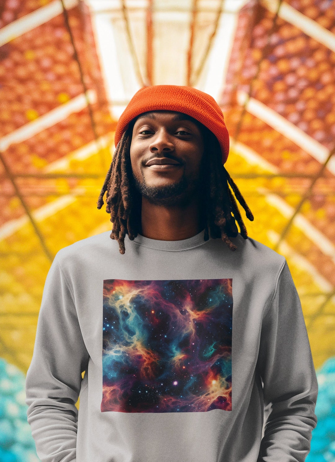 Limited Edition Cosmic Sweatshirt, Space, Streetwear, Gift, Outdoors ...