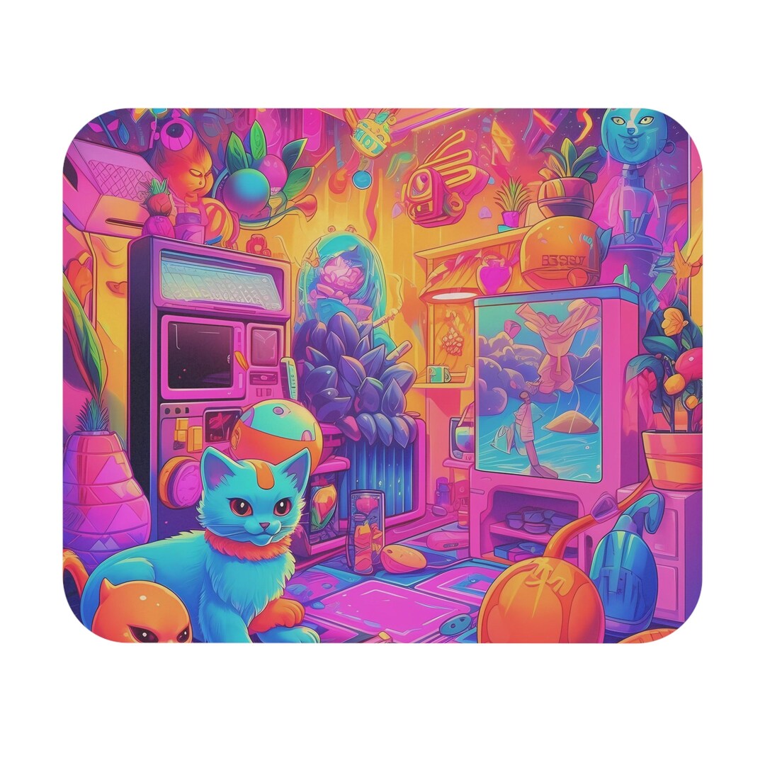 90's Cat Mouse Pad Blast From the Past: Retro 90s Mouse - Etsy