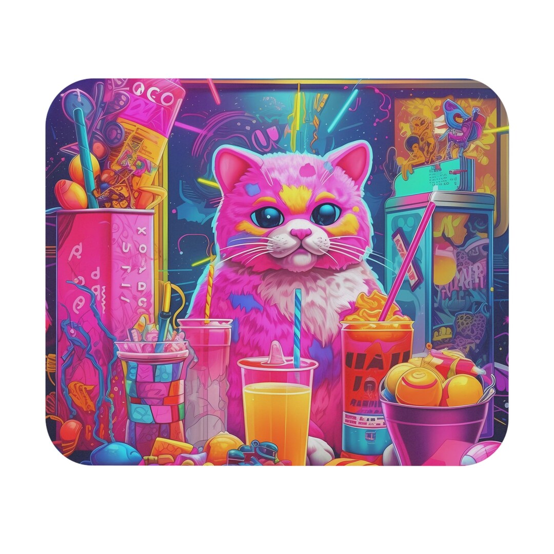 90's Cat Mouse Pad Blast From the Past: Retro 90s Mouse - Etsy