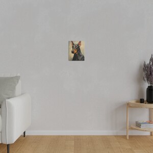 Doberman Wall Art, Home Décor, Home Office, Dog Lover, Dog Mom ...