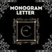 Initial E Digital SVG, Monogram Design Download, Monogram Clipart, DIY ...