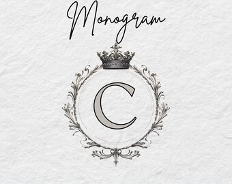 Stylish Monogram Letter D Digital SVG, Monogram Design Download ...