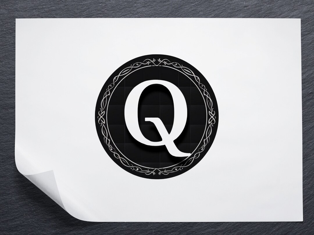 Monogram SVG Letter Q Instant Download, High-quality SVG & PNG, Perfect ...