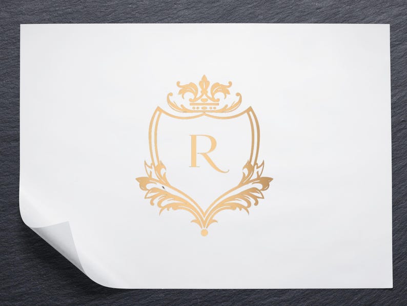 Monogram SVG Letter R, Instant Download, High-quality SVG & PNG ...