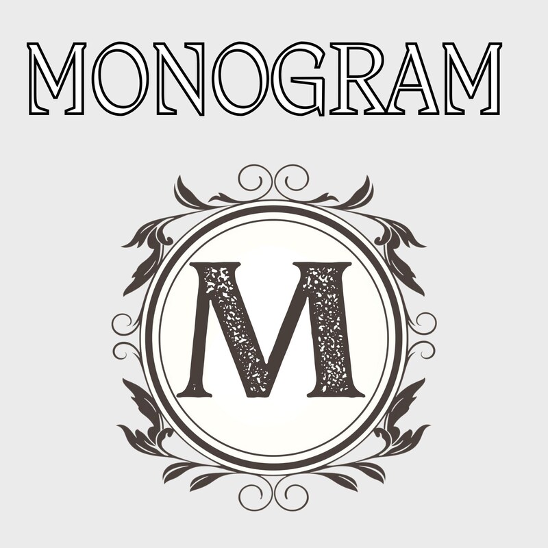 Monogram Letter M - Etsy