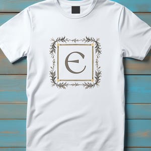 Initial E Digital SVG, Monogram Design Download, Monogram Clipart, DIY ...