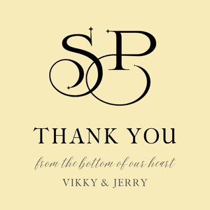 Monogram SP Digital Download, Custom Monogram Art With SP Initials for ...
