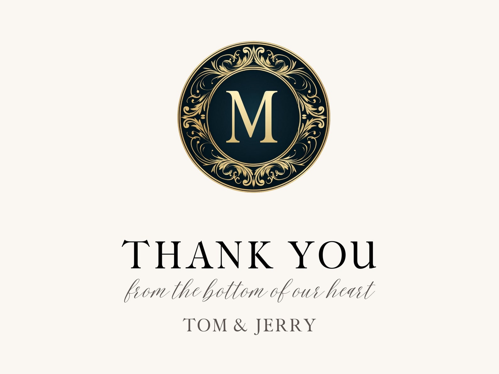 Monogram Letter M Digital SVG, Monogram Design Download, Monogram ...