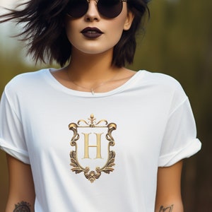 Stylish Monogram Letter H Digital SVG, Monogram Design Download ...