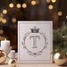 Stylish Monogram Letter T Digital SVG, Monogram Design Download ...