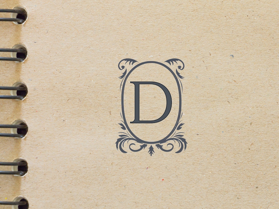 Stylish Monogram Letter D Digital SVG, Monogram Design Download ...