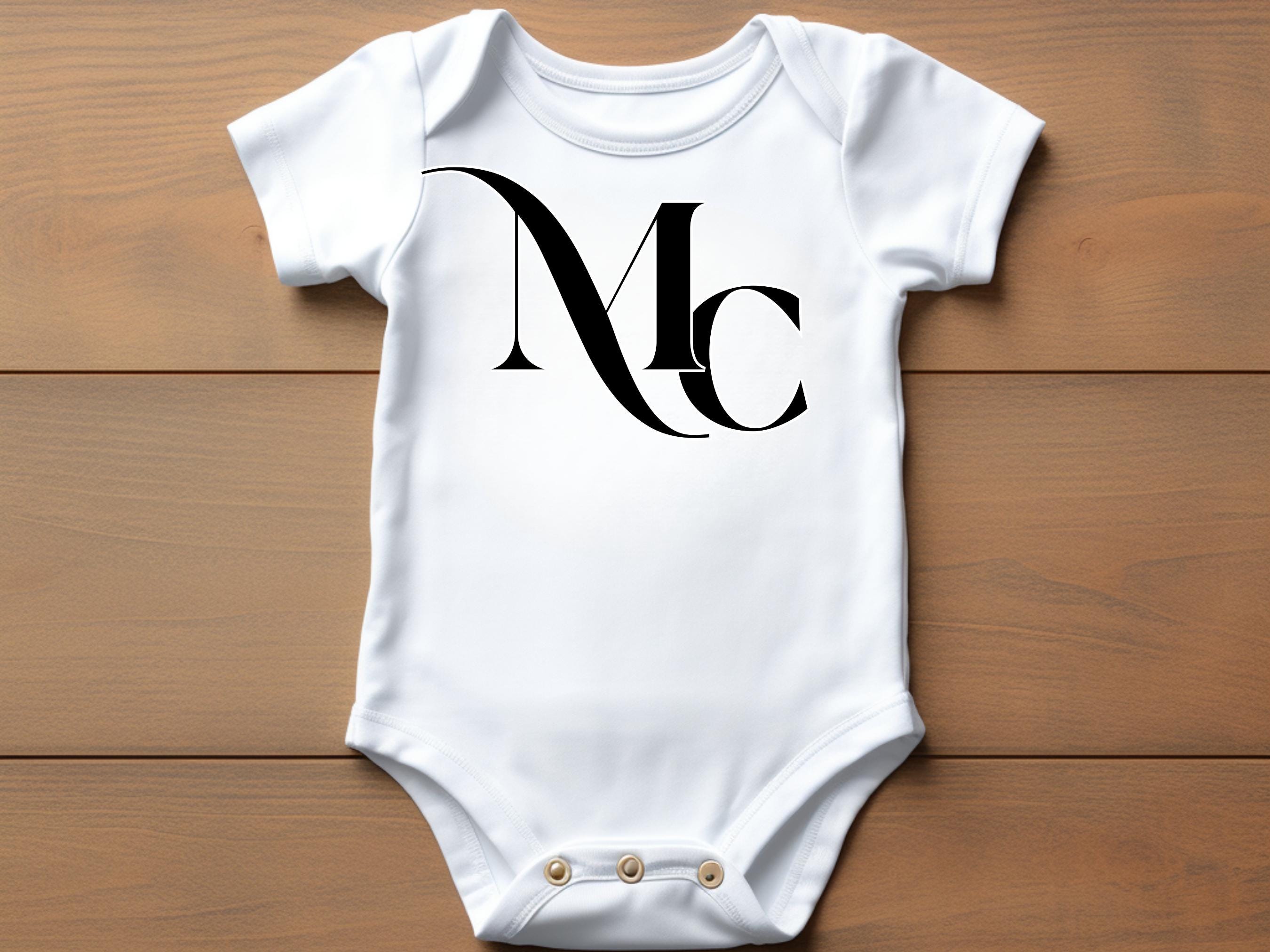 Monogram MC Digital Download, Custom Monogram Art & Personalized ...