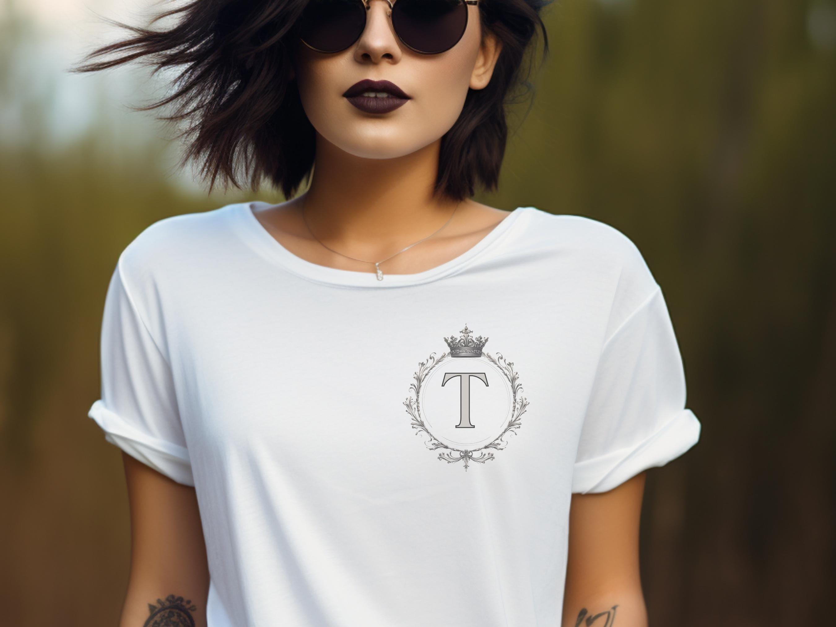 Stylish Monogram Letter T Digital SVG, Monogram Design Download ...