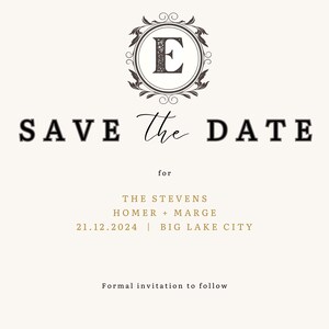 Stylish Monogram Letter E Digital SVG, Monogram Design Download ...