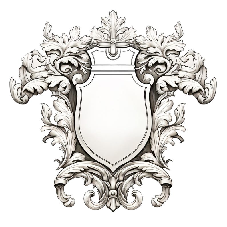 Custom Wedding Crest PNG & SVG File, Personalized Family Crest Design ...